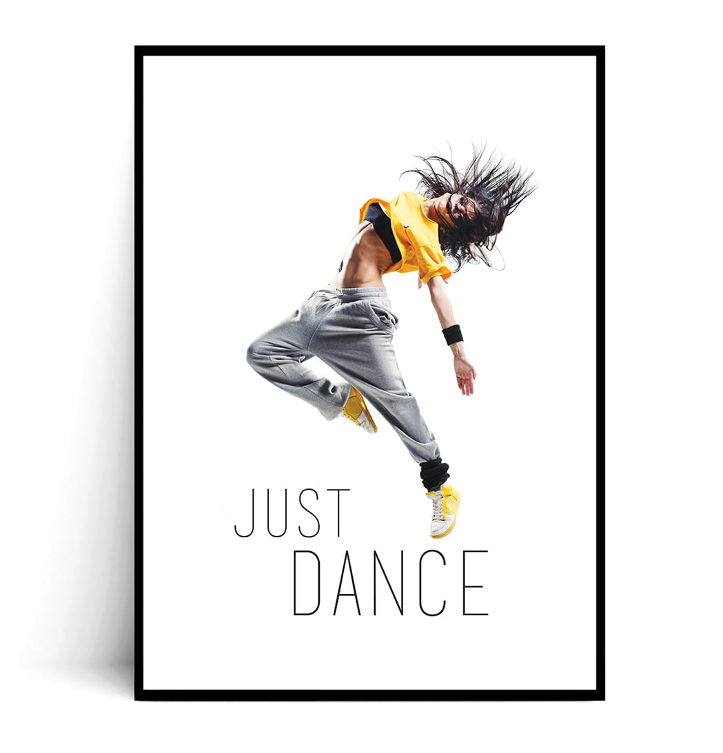 Plakat JUST DANCE FOX ART STUDIO